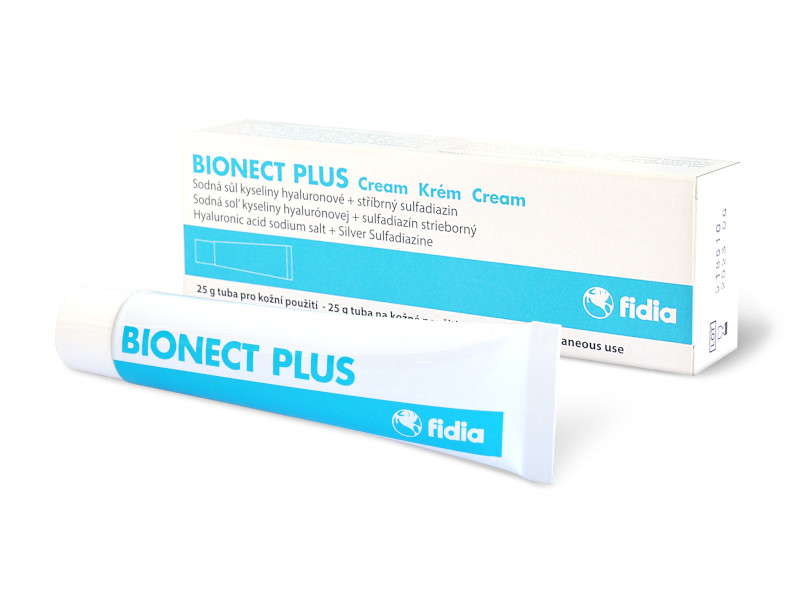 Bionect® Plus krém - Akútne a chronické rany s rizikom infekcie
